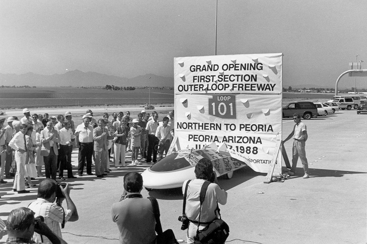 Arizona Department of Transportation marking its 50th anniversary