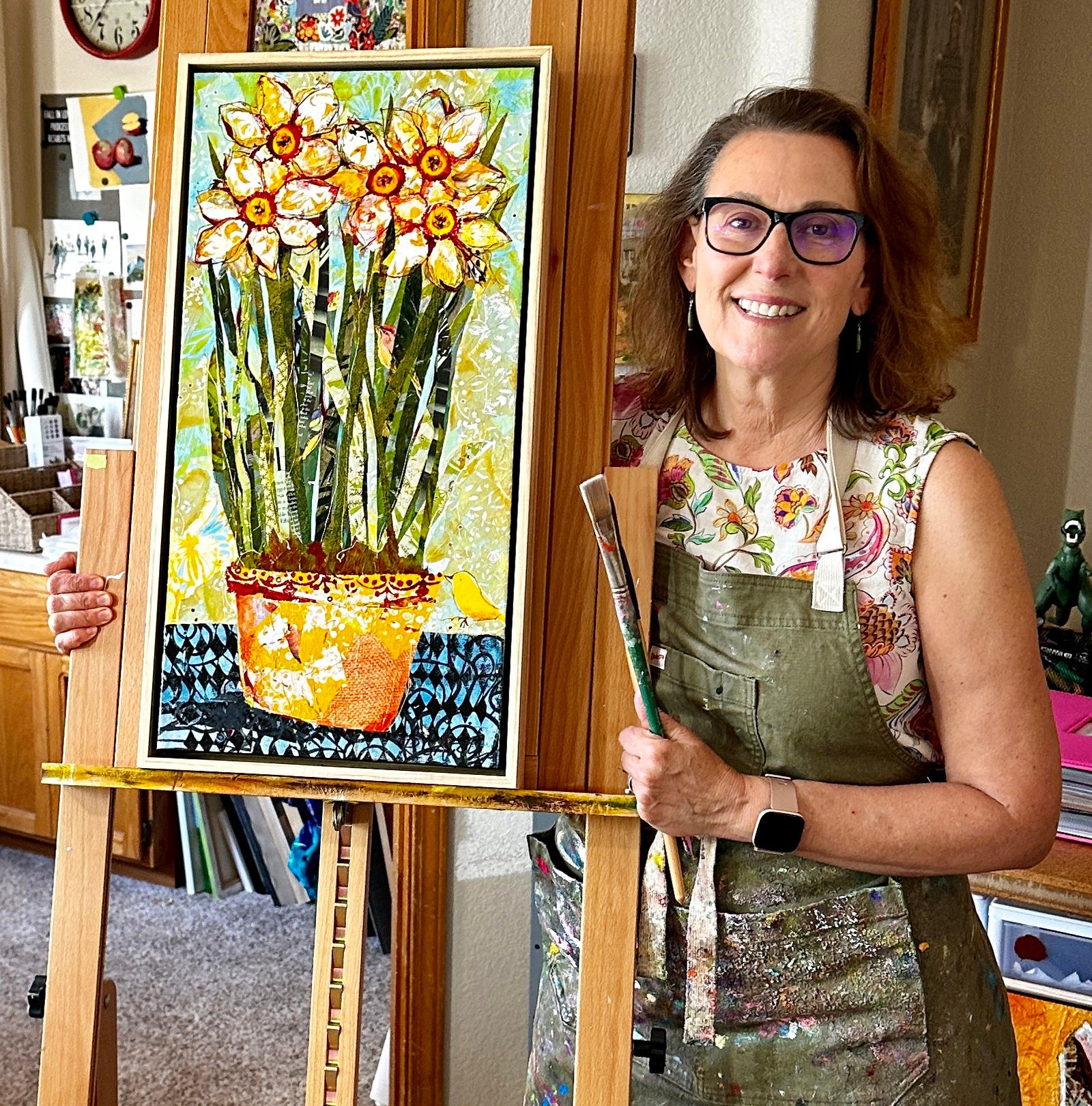City celebrates Ruth Austin’s vibrant mixed media exhibit
